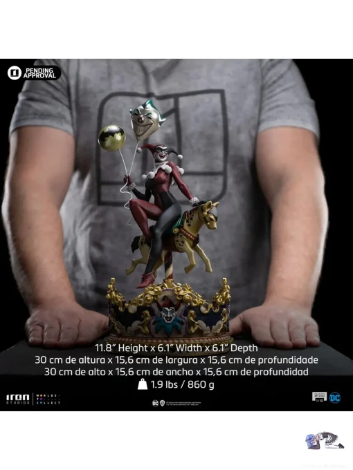 Iron Studio - DC Comics Statue Harley Quinn Unleashed DCCDCG116324-10 ...